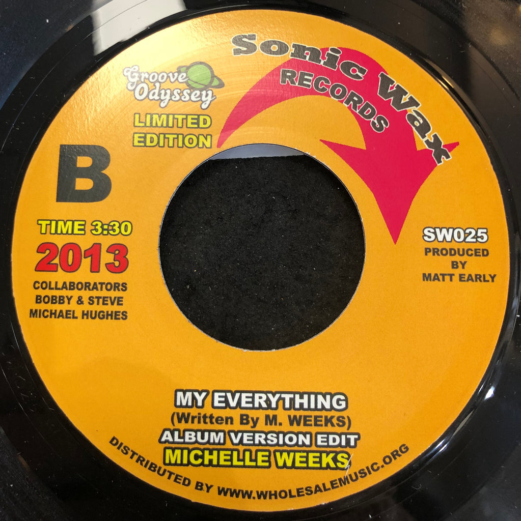 MICHELLE WEEKS - MY EVERYTHING (MINT CONDITION) – funkyfeet Records