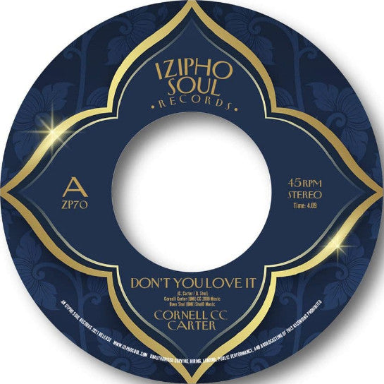 CORNELL CC CARTER - DON'T YOU LOVE IT/REAL (MINT CONDITION) – funkyfeet ...